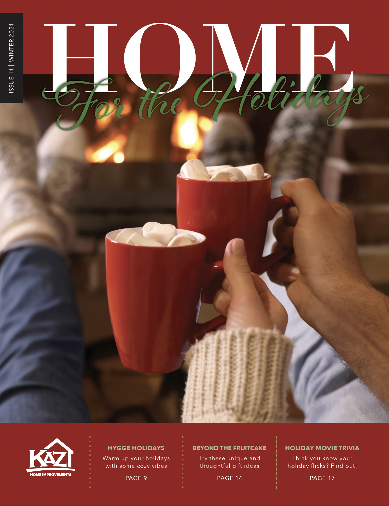 Winter 2024 Kaz Magazine | Kaz Home Improvements